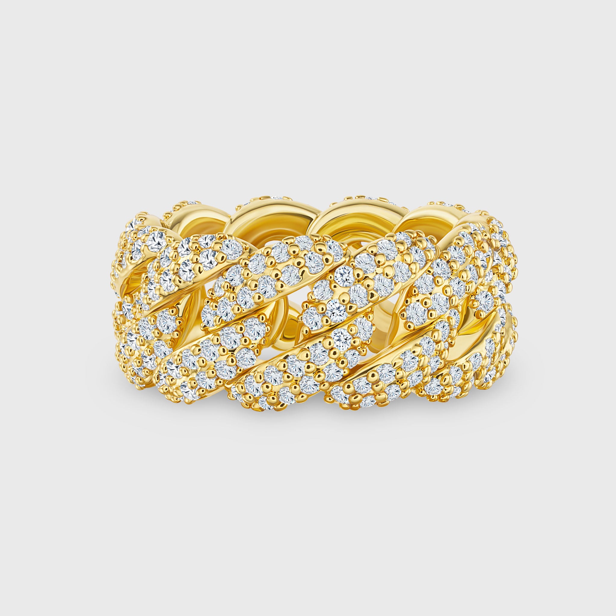 Iced Cuban Ring (Gold) – Imperium