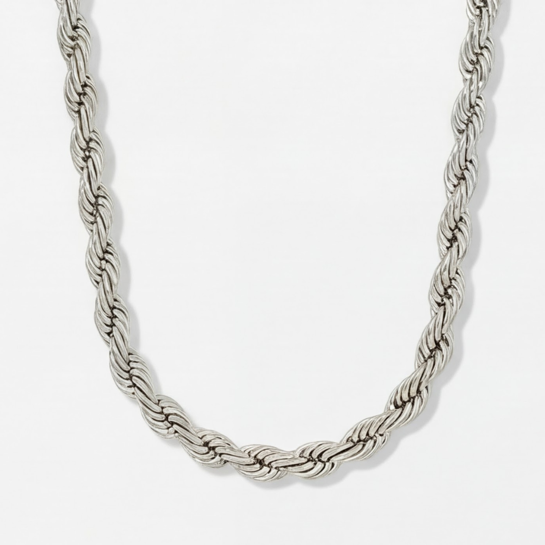 Rope Chain (Silver) - 6mm – Imperium