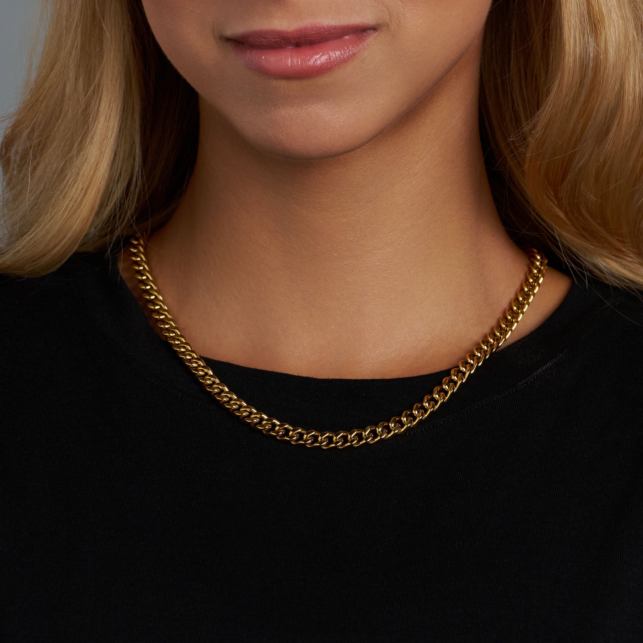 Women's Cuban Chain (Gold) - 5mm – Imperium