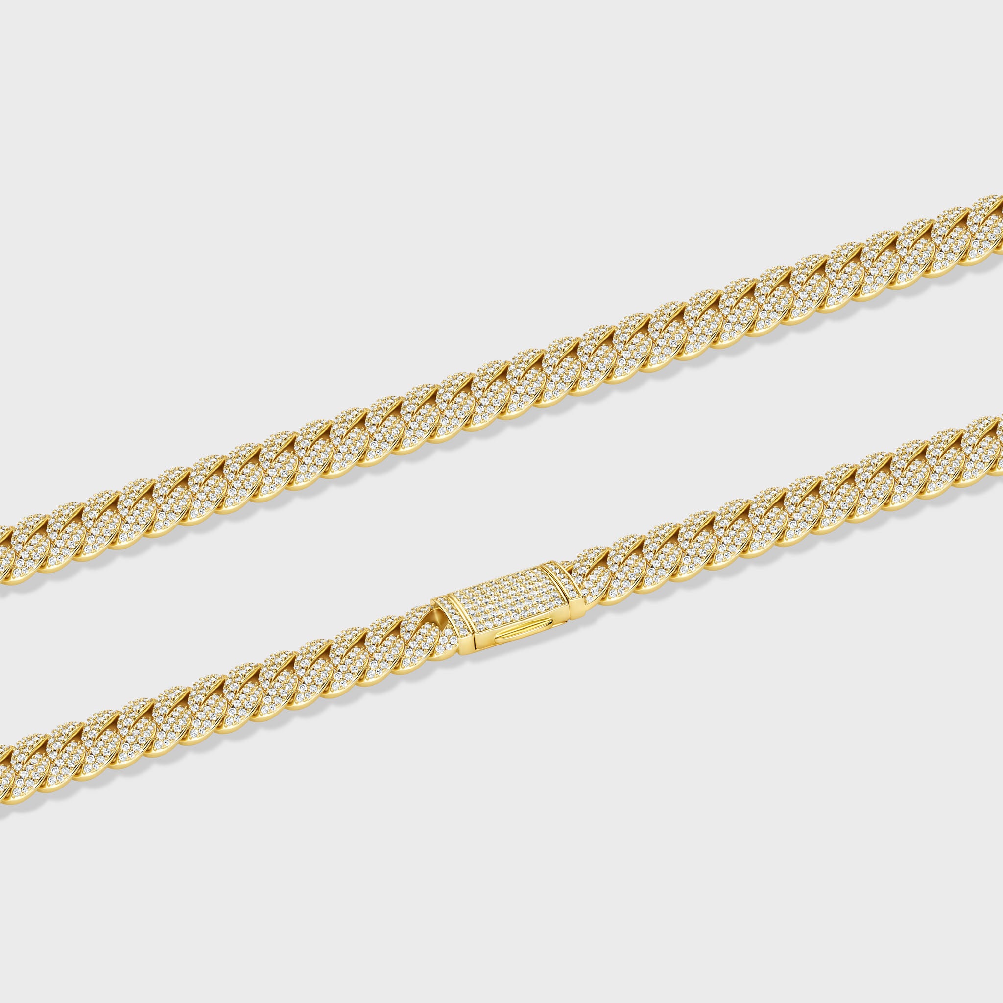 Iced Cuban Chain (Gold) - 10mm – Imperium