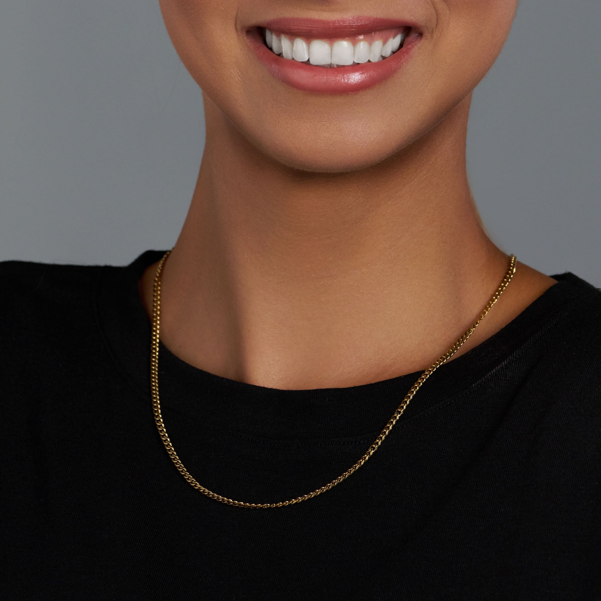 Women's Micro Cuban Chain (Gold) – Imperium