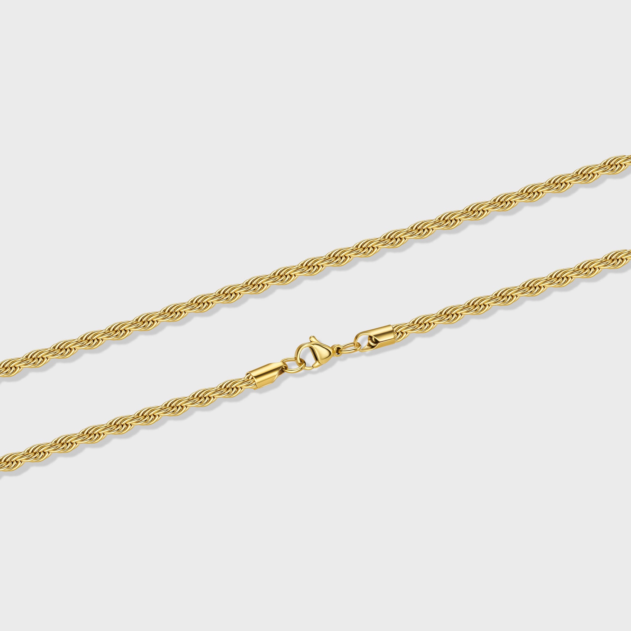 Cuban 5mm + Rope 4mm Stack (Gold) – Imperium