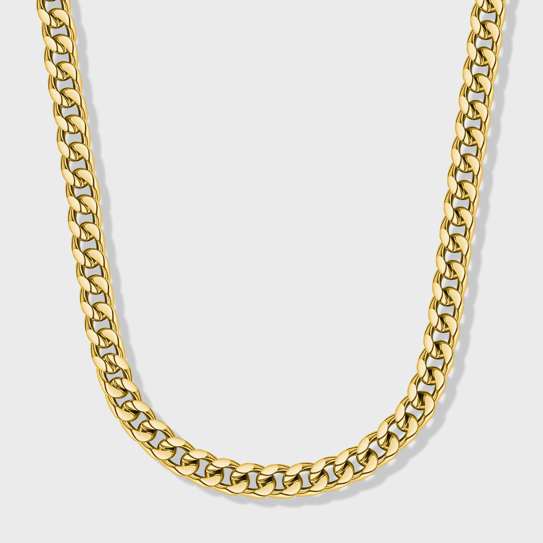 Cuban Link Chain (Gold) - 5mm – Imperium